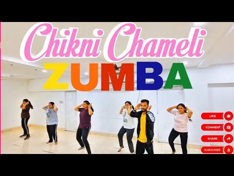 Chikni Chameli #Zumba #Bollywood #workout #fitness