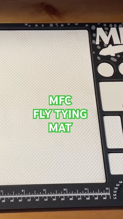 Best fly tying mat EVER?? - YouTube