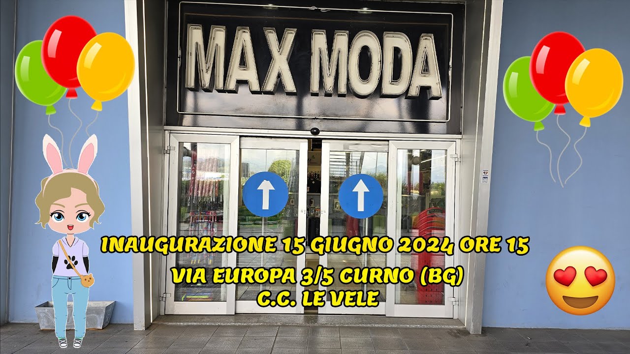 VLOG DA MAX MODA & HOME - UNA NUOVA VESTE PER STUPIRTI! INAUGURAZIONE ...