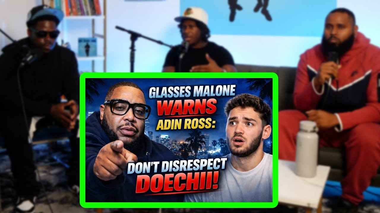 Glasses Malone comes to Doechii's defense & CRASHES OUT on Aiden Ross ...