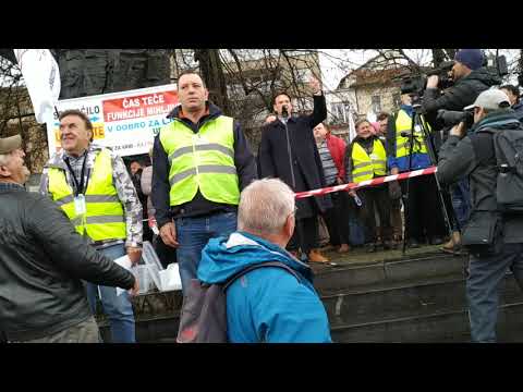 Deveti shod upokojencev Ljubljana 1.12.2023 Celotni posnetek