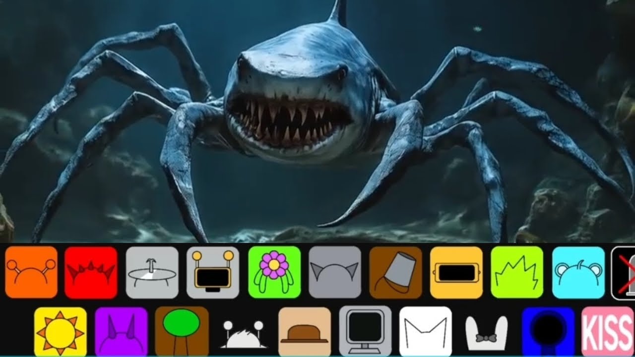 SPIDER SHARK VS SPRUNKI #incredibox #sprunki - YouTube