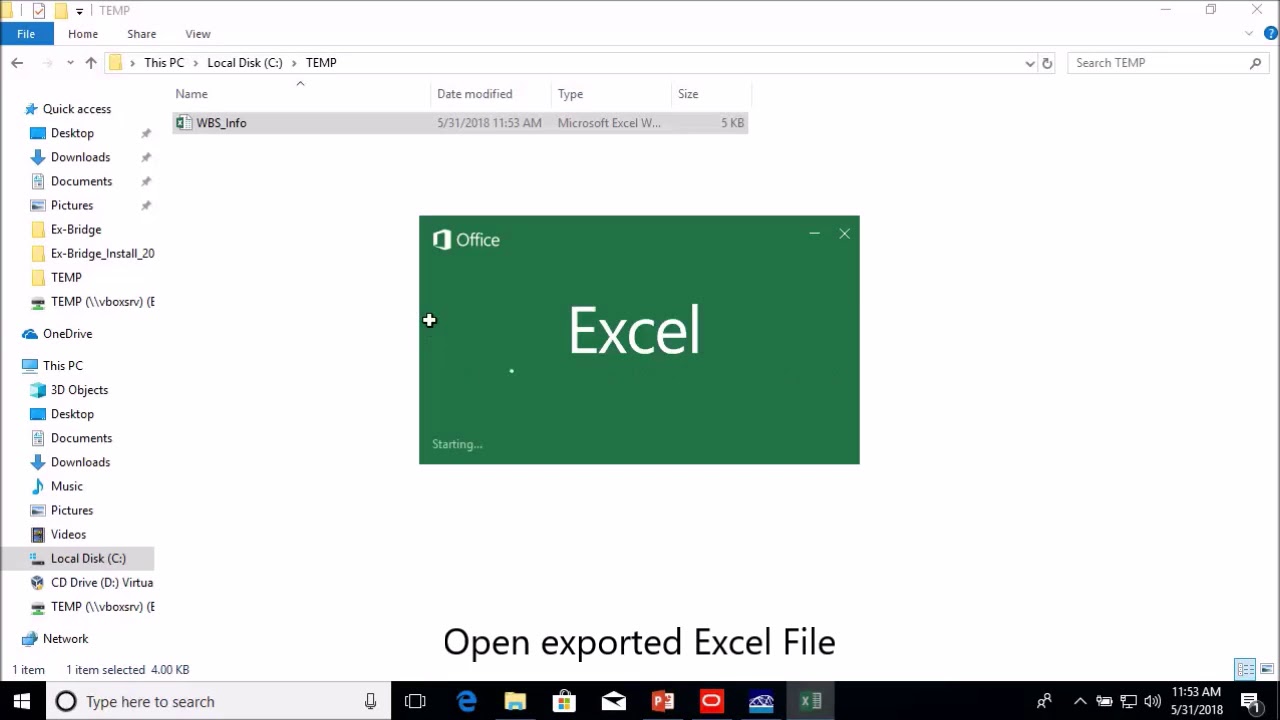 Primavera WBS Import Export - YouTube