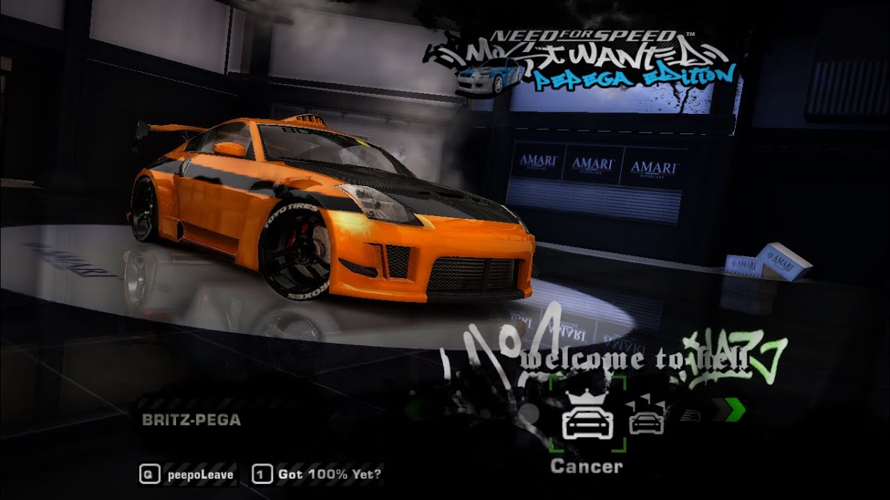 NEED FOR SPEED Most Wanted 2005 Pepega mod career LIVE! - YouTube