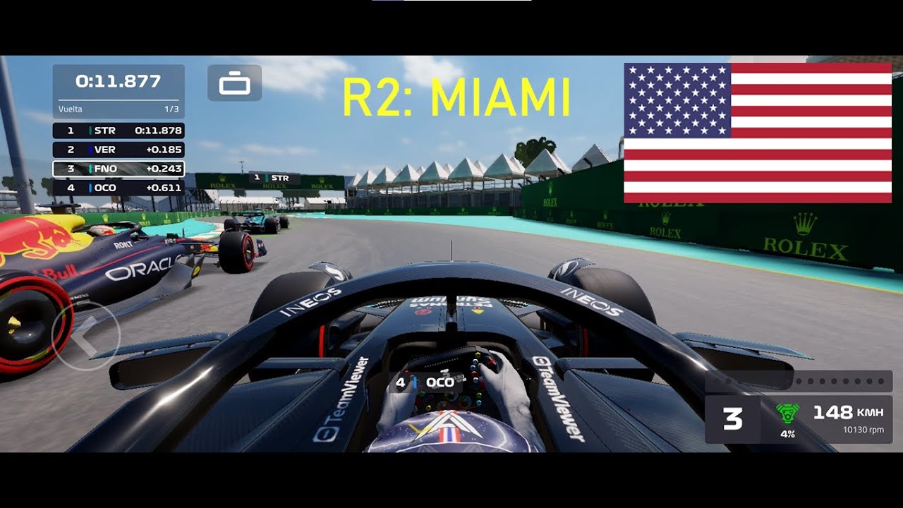 Victoria en Miami, baby! - F1 MOBILE RACING - Expert 1 - Mercedes - R2 ...