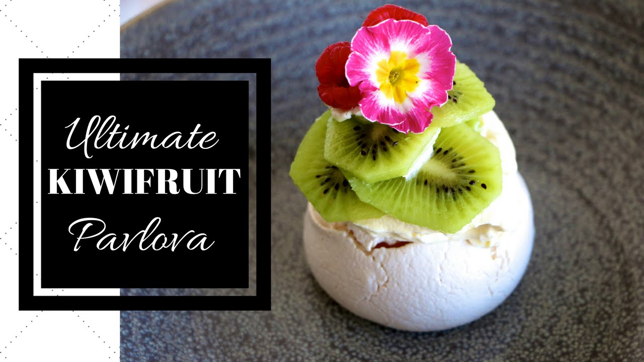 How To Make The Ultimate Kiwi Fruit Pavlova - YouTube