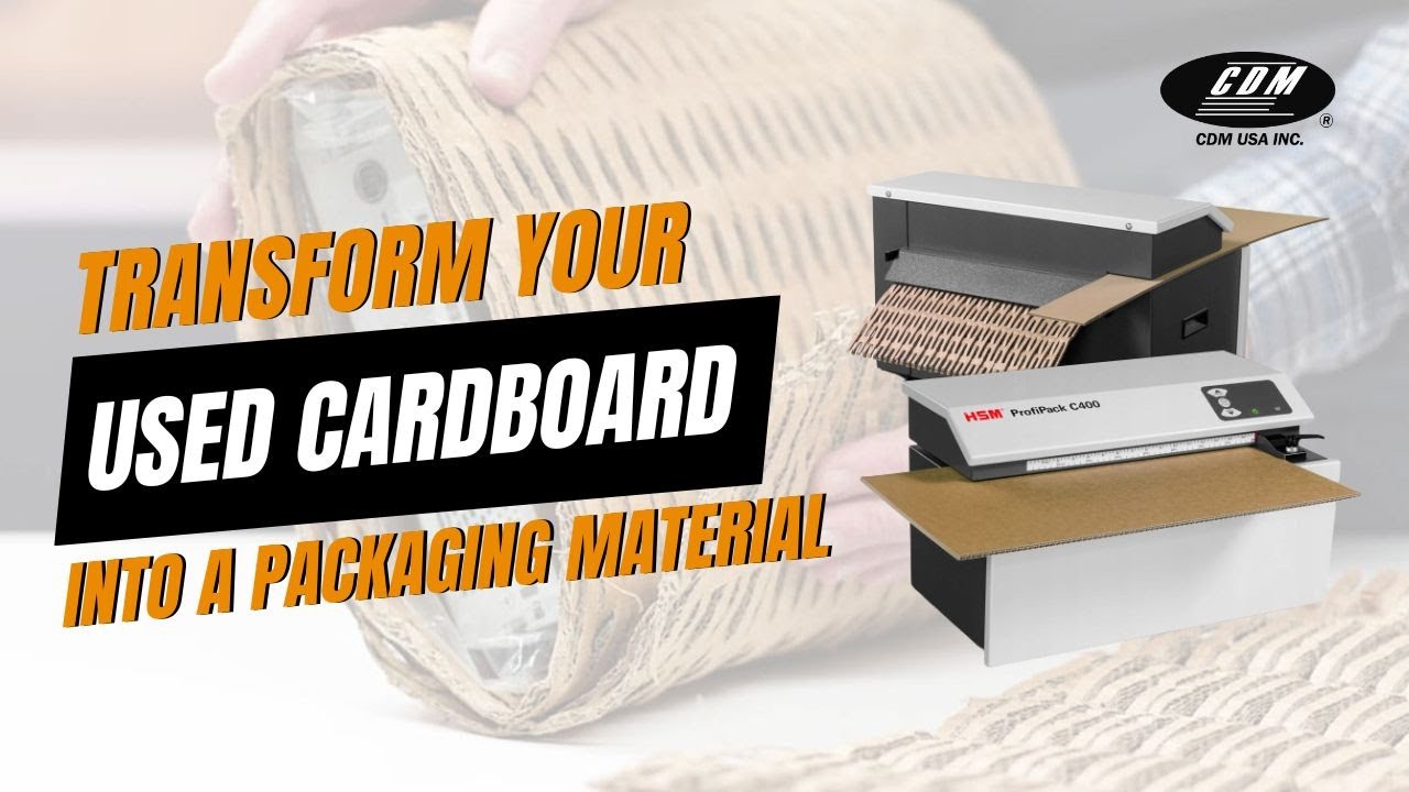 Eco-Friendly Packaging with ProfiPack C400 - CDM USA INC. - YouTube