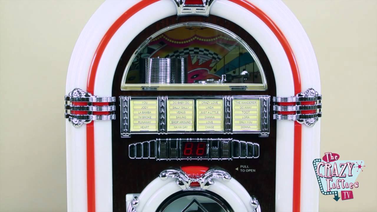 Mini Jukebox Radio cd mp3 English version - YouTube