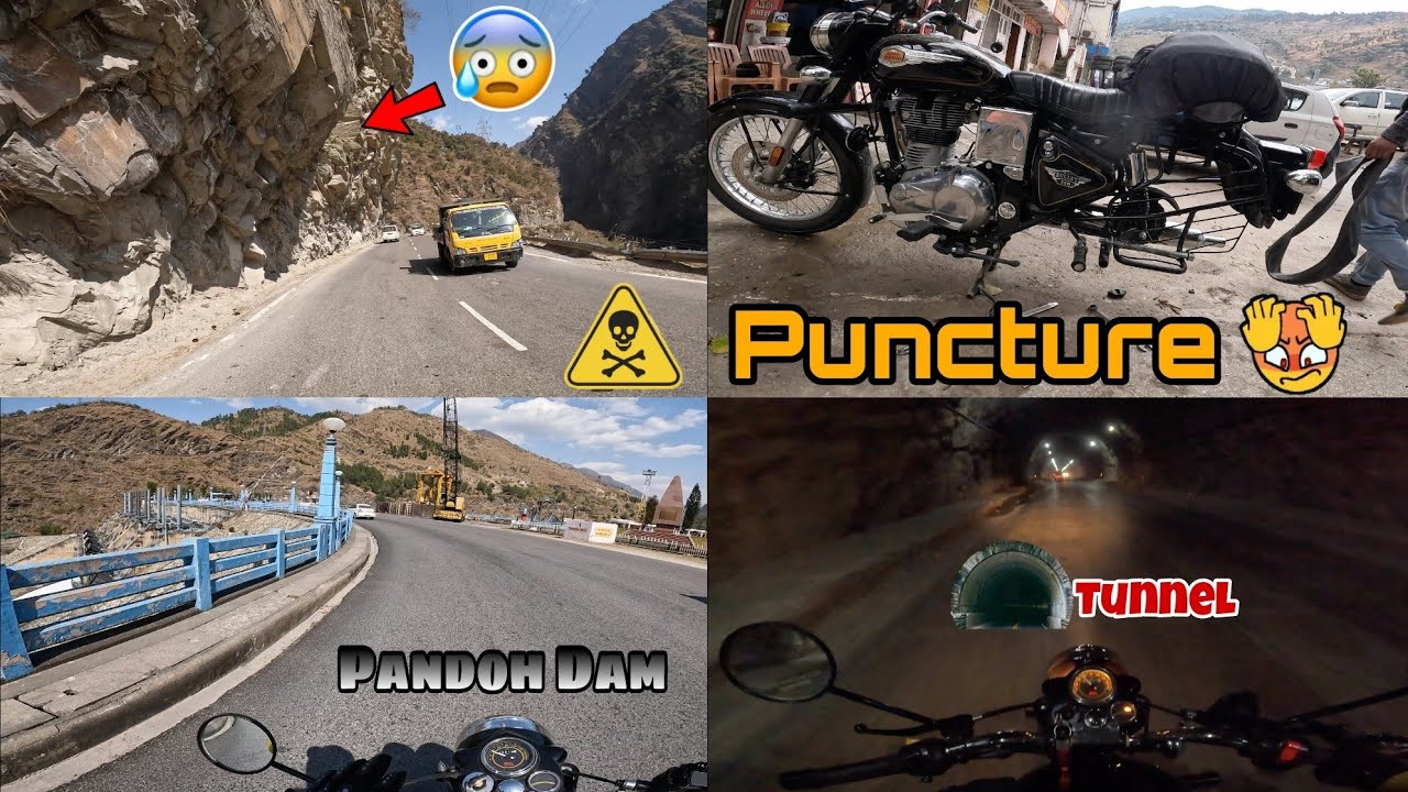 Kullu Pahunchte Hi Jiska Dar Tha Wahi Hua || Aut Tunnel || Pandoh Dam ...