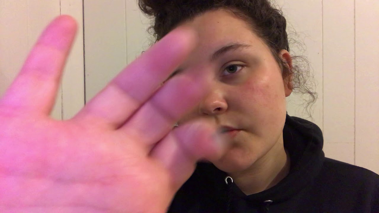 asmr- relaxing, slow hand movements. (“shh it’s ok”, finger fluttering ...