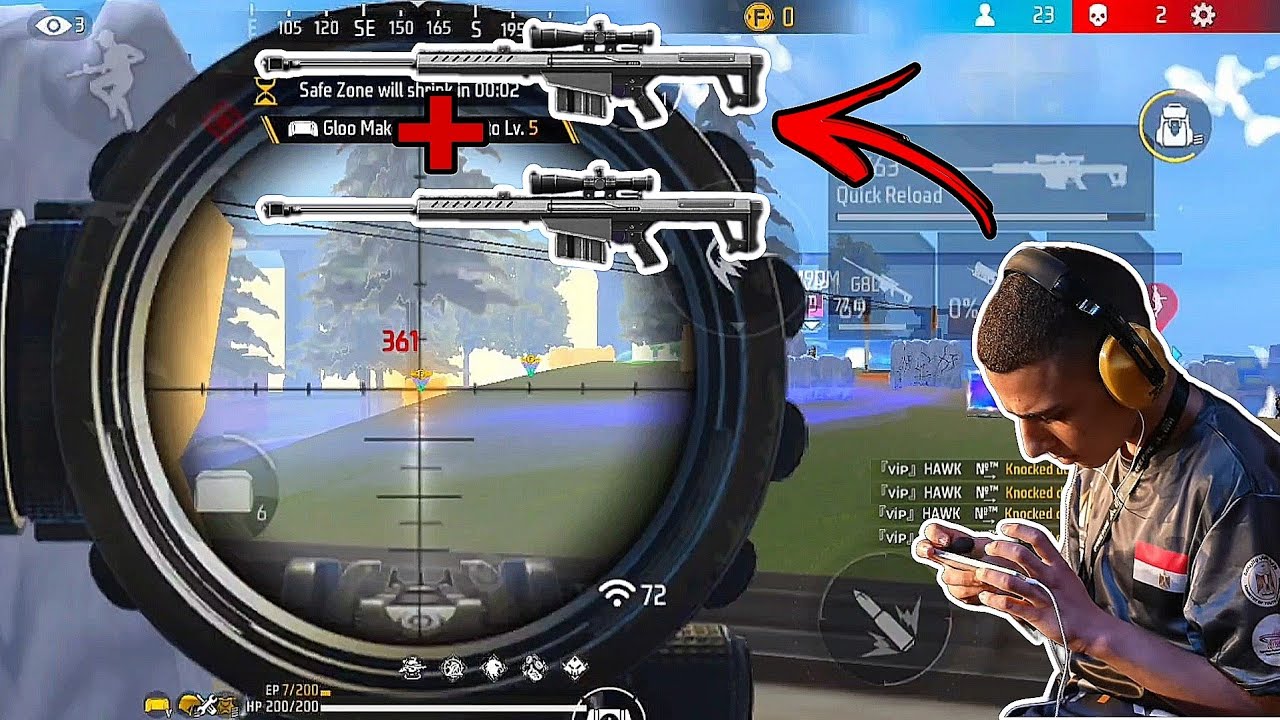 [M82B] BEST COMBO !! | HIGHLIGHTS EM CAMPEONATOS 🏆🌍 | VIP HAWK | اخطر ...