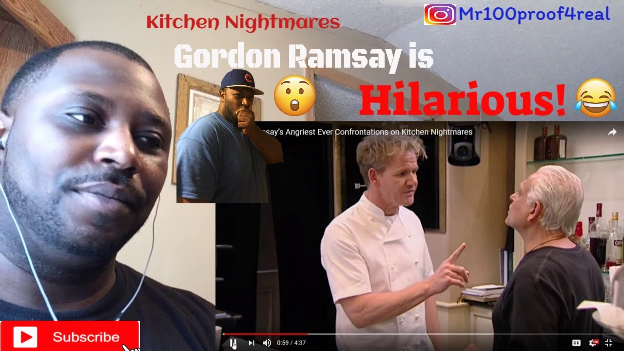 Gordon Ramsay's most angriest moments Reaction! - YouTube