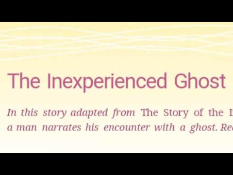 Class 7 The Inexperienced Ghost Q & A Section E, F & G | Simile ...