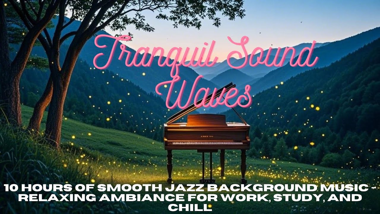 10 Hours of Smooth Jazz Background Music Relaxing Ambiance for Work ...