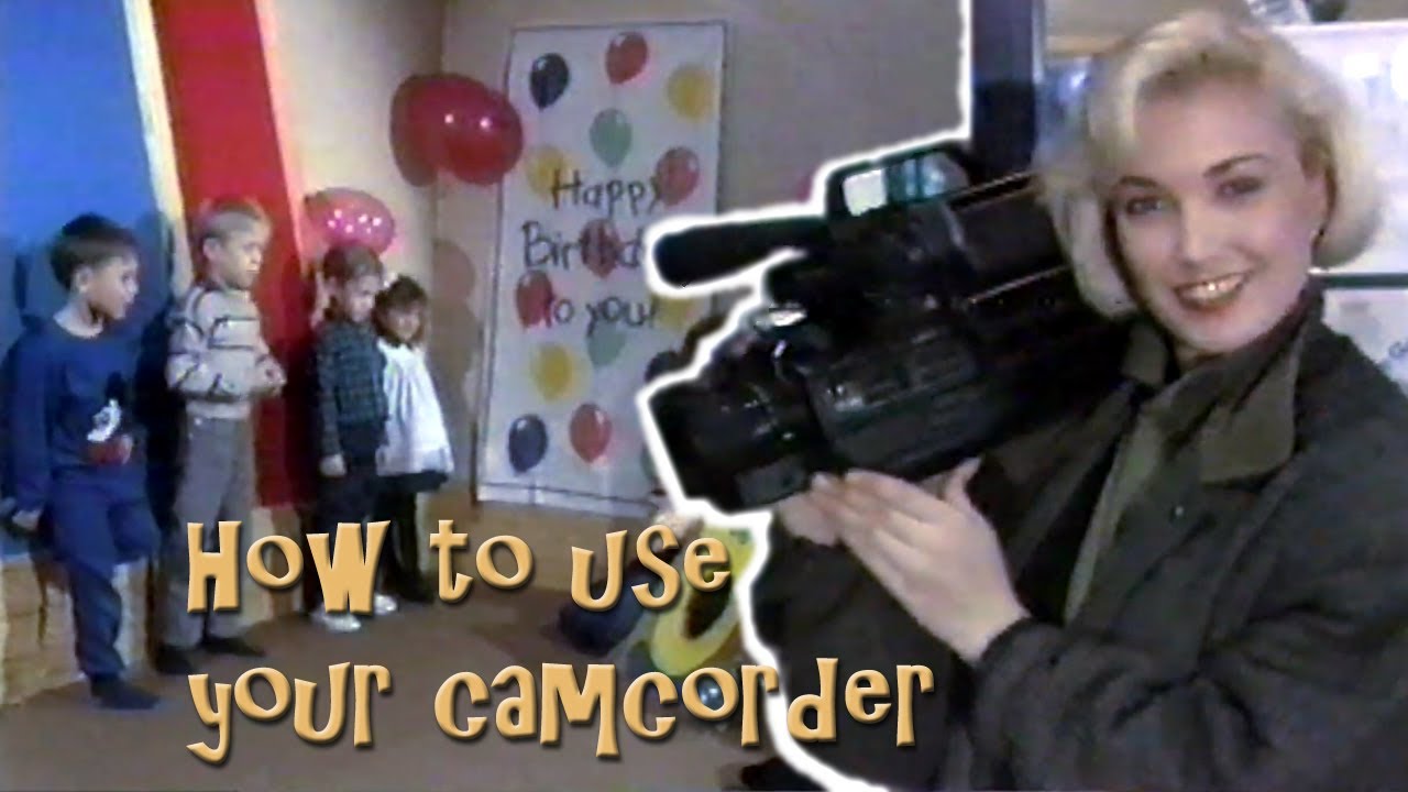 How to use your camcorder (1989, VHS) - YouTube