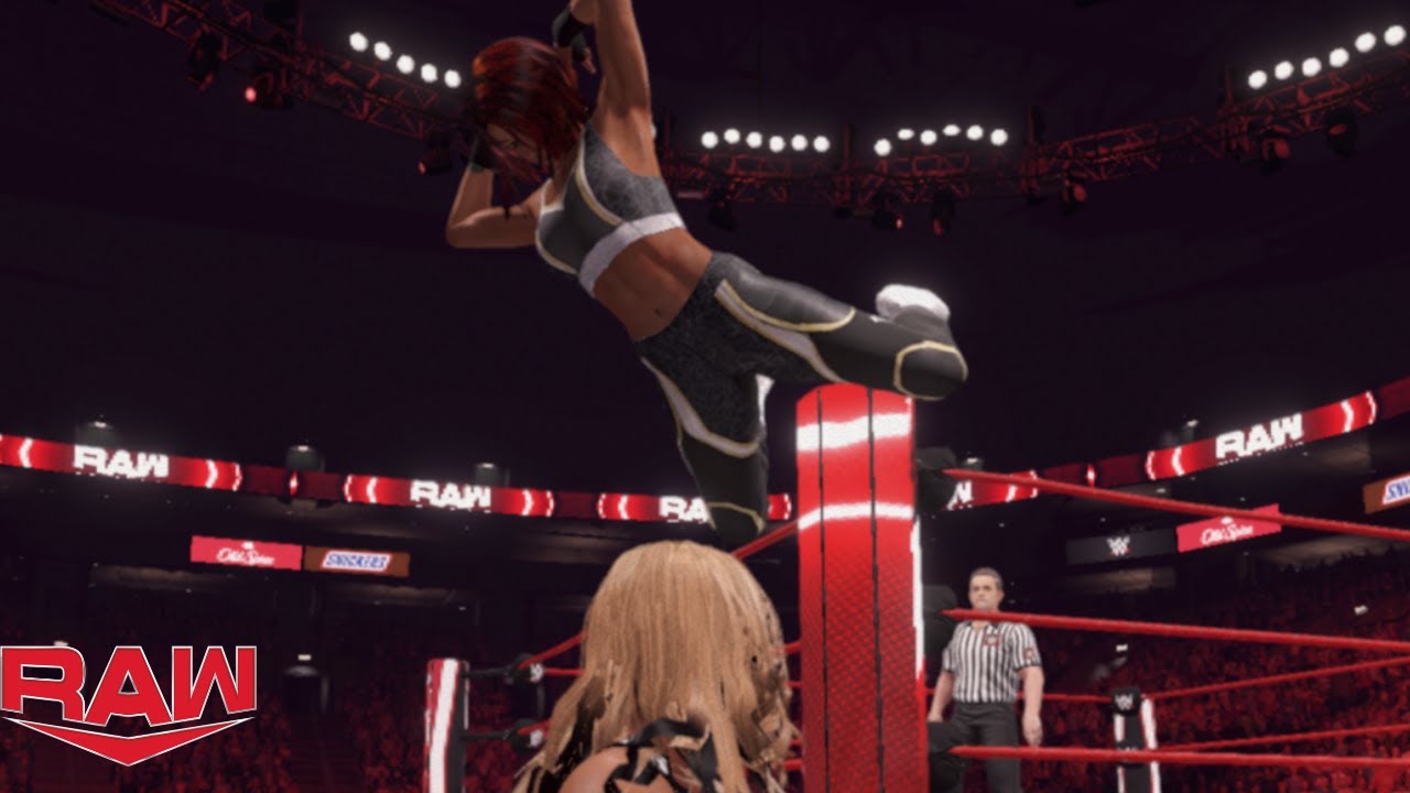 RAW TONI STORM VS BAYLEY - YouTube