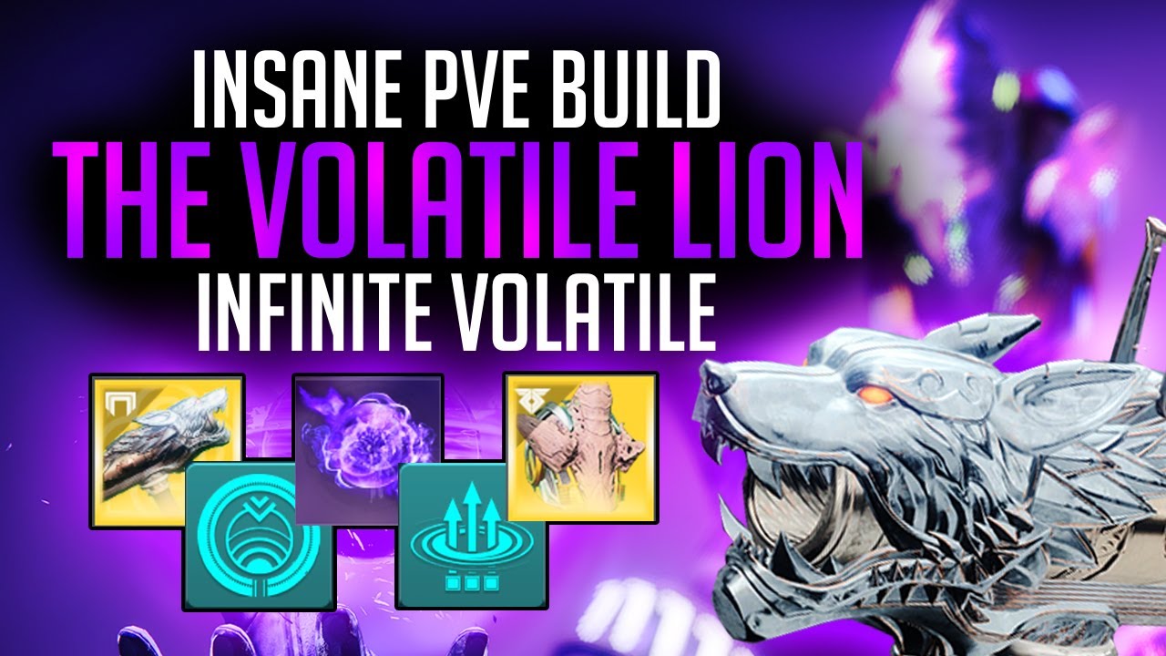 Destiny 2: THE BEST VOID WARLOCK BUILD! VOLATILE LION! - YouTube