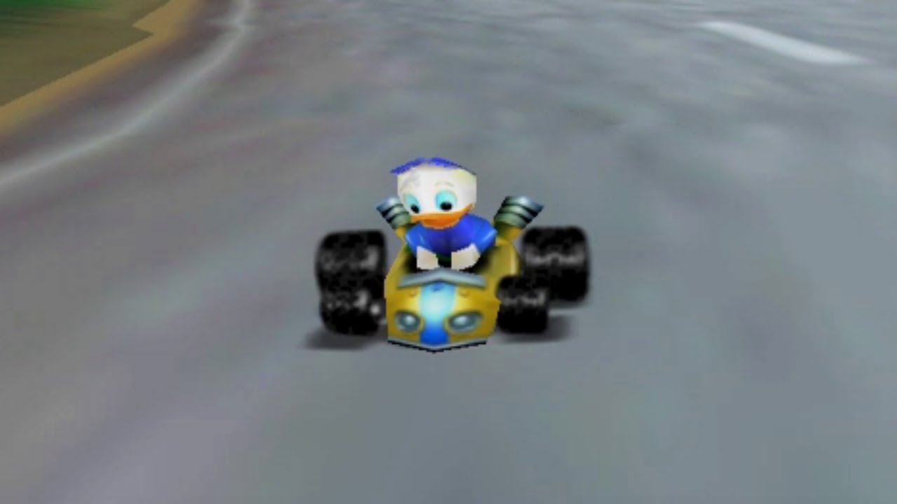 Mickey's Speedway USA - Dewey - Nintendo 64 Gameplay (720p60fps) - YouTube