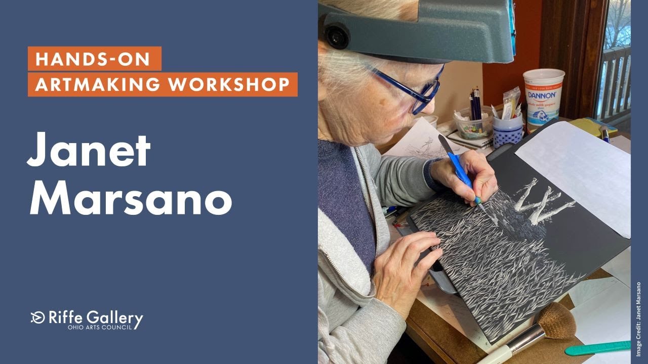 DIY Hands-on Artmaking Workshop with Janet Marsano - In Ohio - YouTube