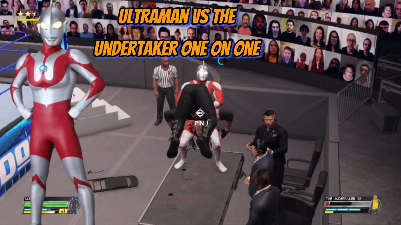 Ultraman Mbah VS The Undertaker 95 - WWE 2K22 - YouTube