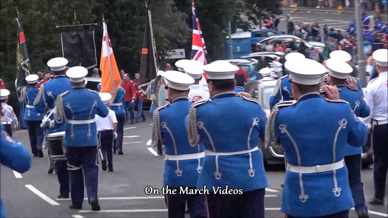 Blackskull Orange & Blue @ Clogher Protestant Boys Parade 2019 - YouTube