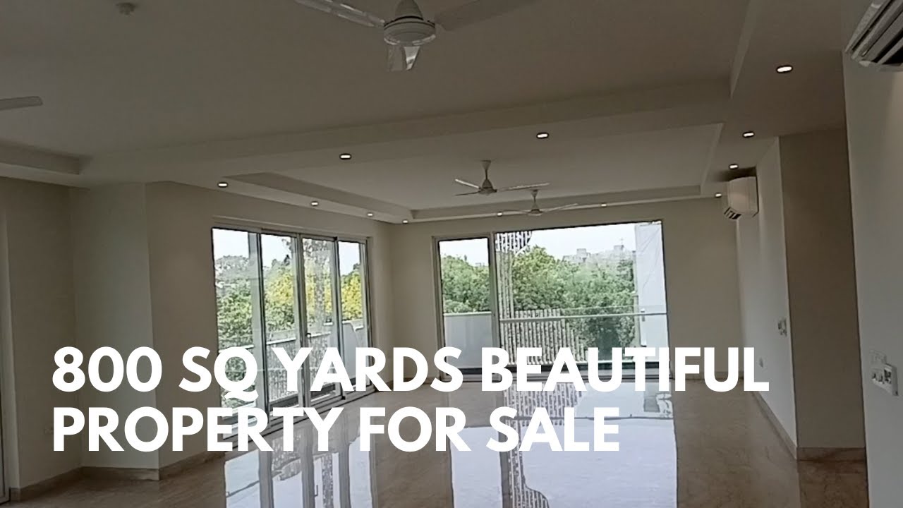 Spacious Apartment | 800 Sq yards property in South Delhi | New Delhi ...