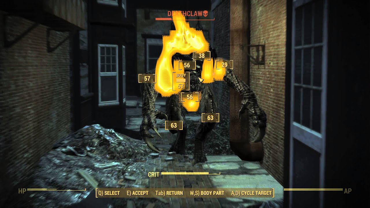 Fallout 4 on Survival, Power Armor and Deathclaw - YouTube