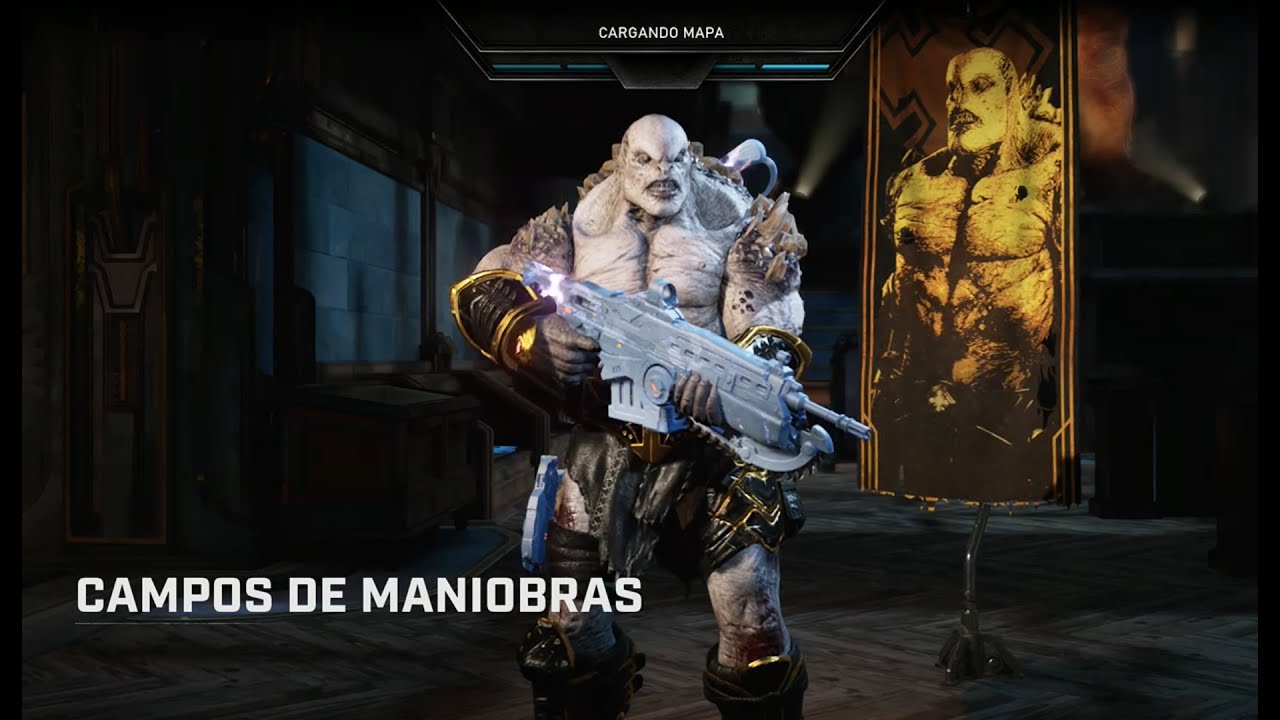 Gears 5 Guardián con Scion Bañado en Oro - YouTube