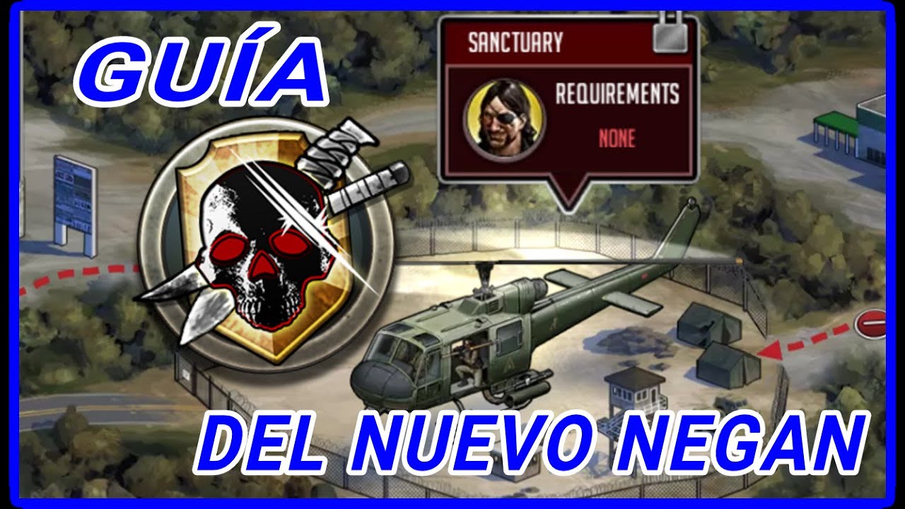 TWD RTS: GUÍA DEL NUEVO NEGAN - INFORMACIÓN Y GAMEPLAY DEL MODO - YouTube