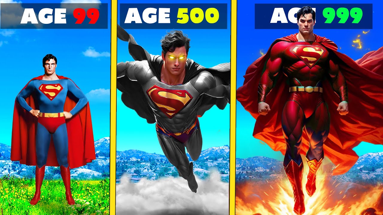Surviving 999 YEARS as SUPERMAN in GTA 5 - YouTube