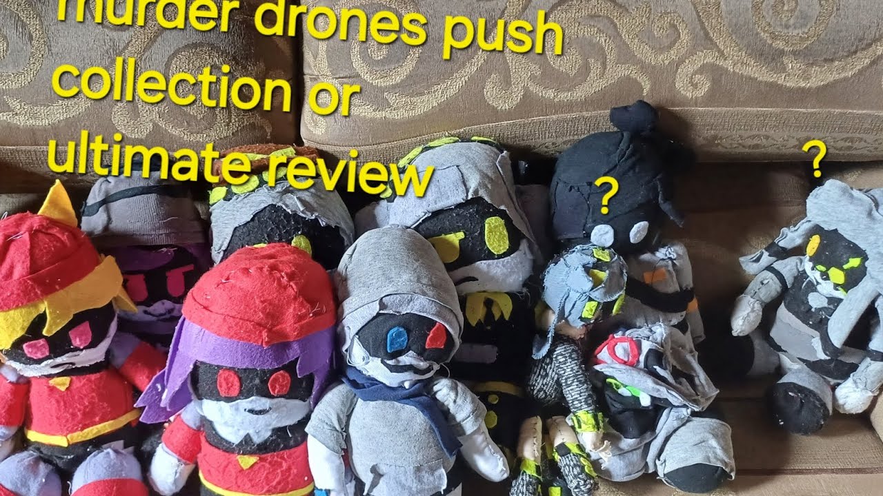 murder drones plush collection - YouTube