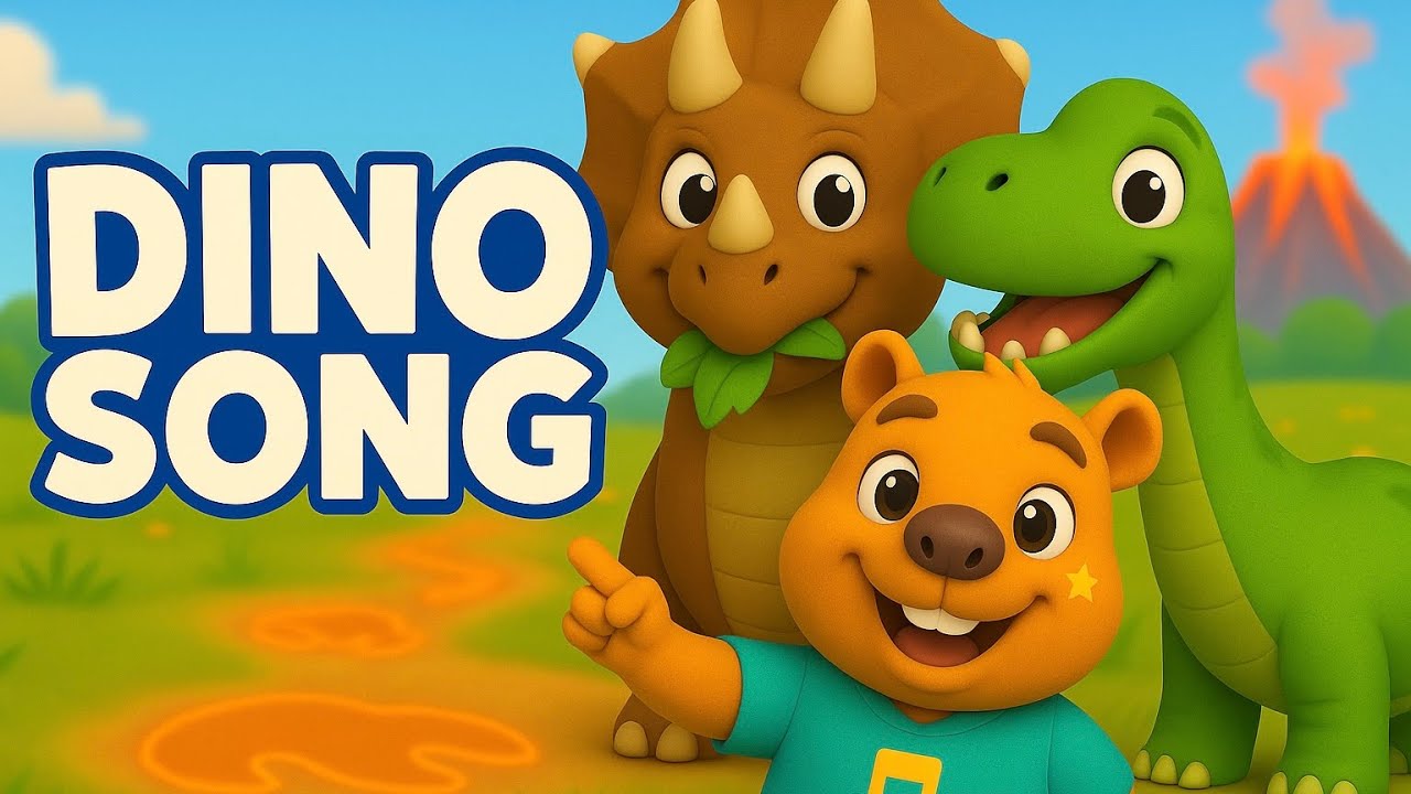 Capy’s Learning Songs: Dino Song | Stomp, Clap and Roar with Capy ...