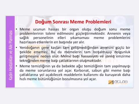 11.sınıflar kadın hastalıkları ve Aile Planlaması dersi 3.Ders videosu