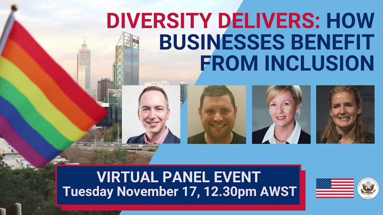 U.S. Consulate Perth | Pride Month: Diversity Delivers How Businesses ...