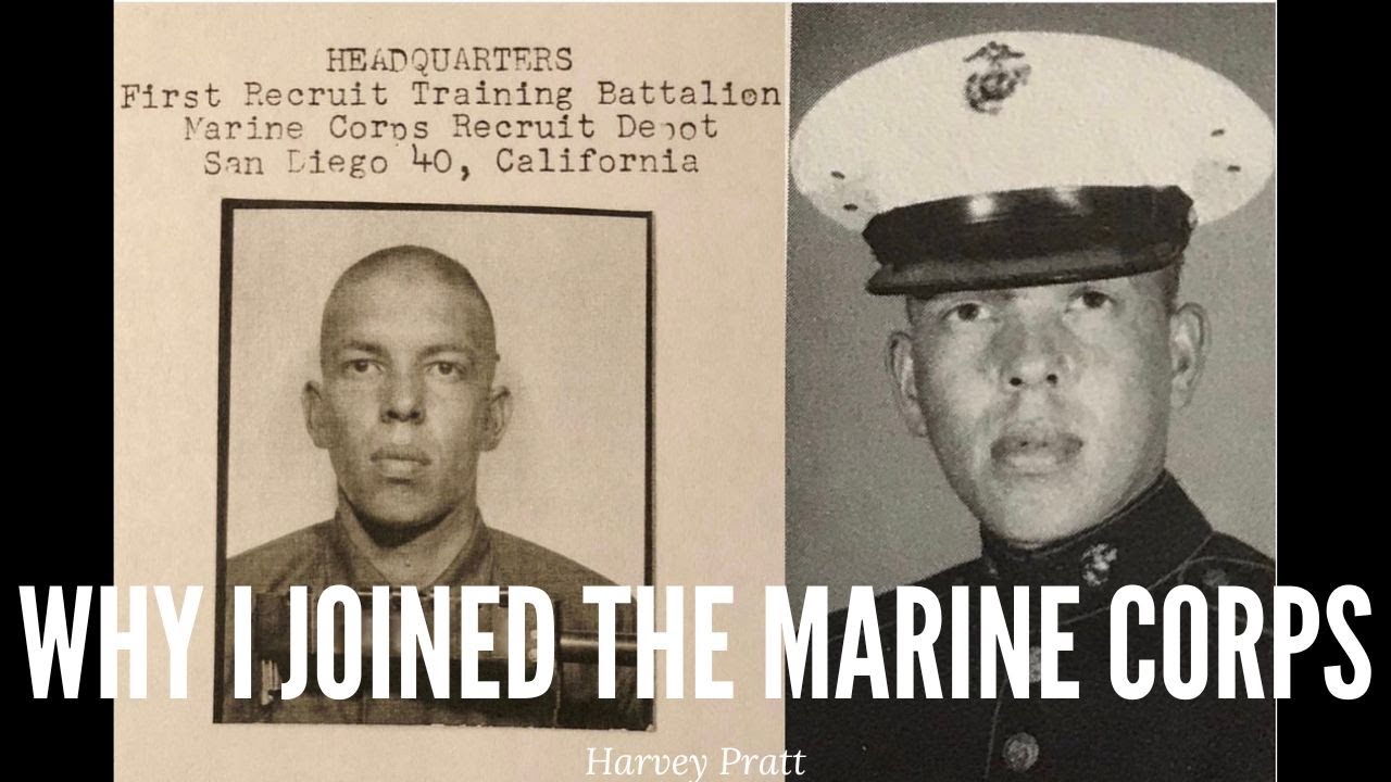 Why I Joined The Marines - Harvey Pratt - YouTube