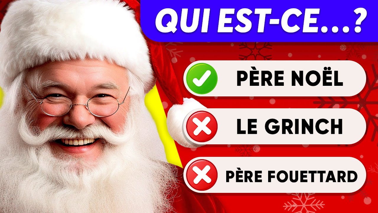 Quiz de NOËL 🎅 Connais-tu Vraiment NOËL ? 🎄🎁 | 60 Questions - YouTube