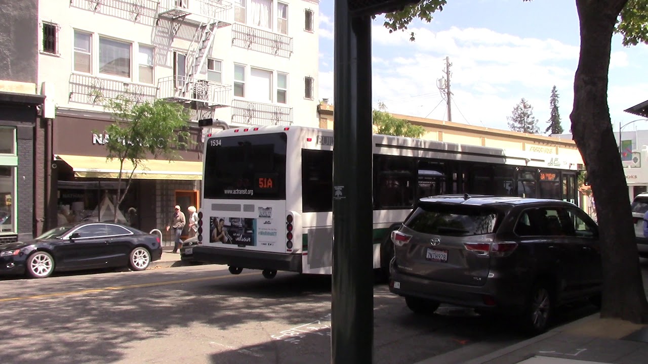 AC Transit - Gillig Advantage Route 51A #1534 - YouTube