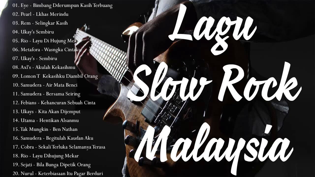 Slow Rock Malaysia 80an & 90an || Lagu Malaysia Lama Terbaik & Popular ...