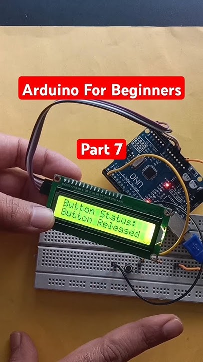 Part 7, Check If Button Pressed #arduinoprojects #arduino - YouTube