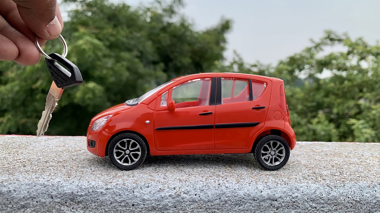 Maruti Suzuki Ritz Scale Model Miniature Red 😍 | Die-Cast Mini Maruti ...