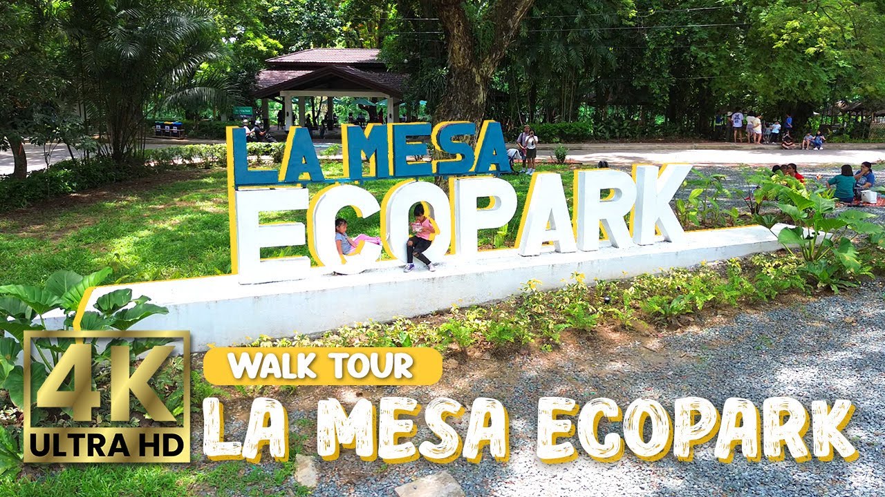 NEWLY Renovated Ecopark in Quezon City | La Mesa Ecopark | Full Walking ...
