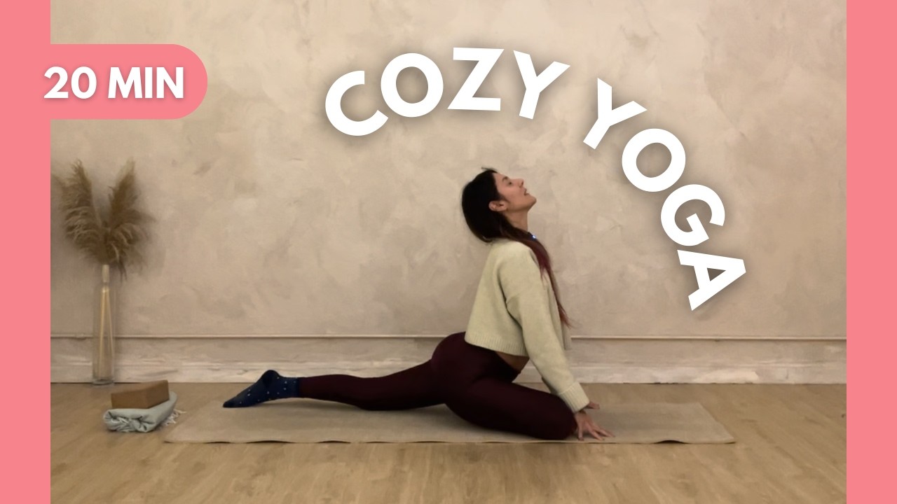 Cozy Yoga Practice for Relaxation | 20-Min Beginner-Friendly Yoga - YouTube