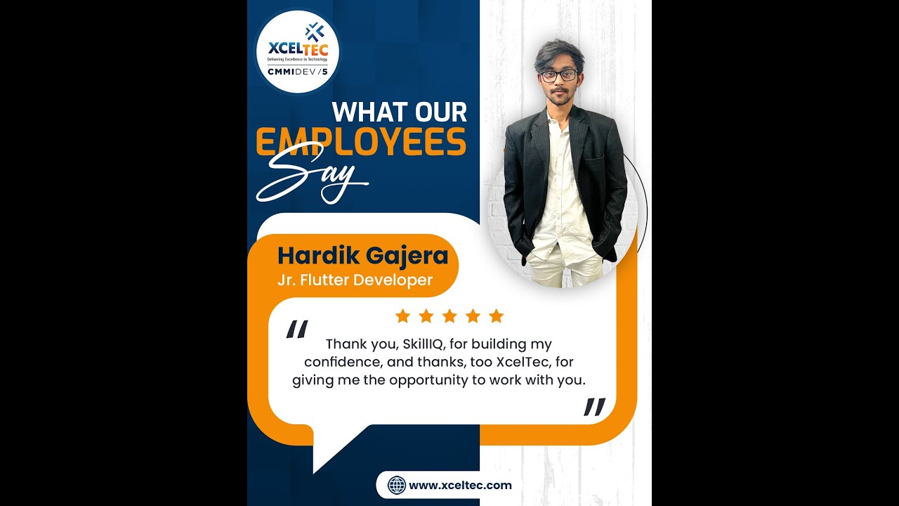 𝐒𝐮𝐜𝐜𝐞𝐬𝐬 𝐒𝐭𝐨𝐫𝐲 𝐛𝐲 𝐎𝐧𝐞 𝐨𝐟 𝐨𝐮𝐫 𝐒𝐤𝐢𝐥𝐥𝐈𝐐 𝐒𝐭𝐮𝐝𝐞𝐧𝐭𝐬 𝐇𝐚𝐫𝐝𝐢𝐤 𝐆𝐚𝐣𝐞𝐫𝐚 𝐚𝐧𝐝 𝐄𝐦𝐩𝐥𝐨𝐲𝐞𝐞 𝐨𝐟 𝐗𝐜𝐞𝐥𝐓𝐞𝐜 - YouTube