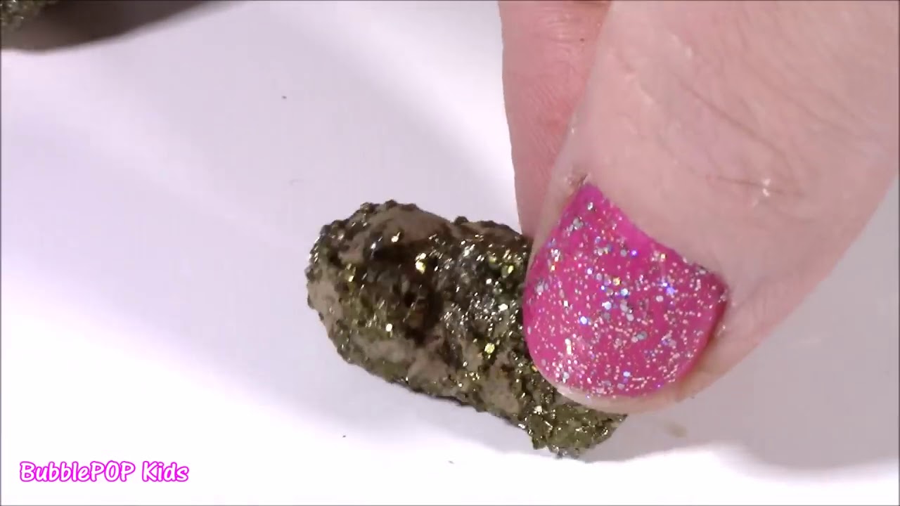 BubblePOP Kids! Cutting OPEN Squishy GOLD & Diamond Dig It BARS! What's ...