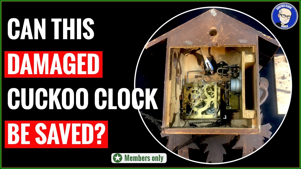 bigfans-Can This Damaged Cuckoo Clock Be Saved? - YouTube