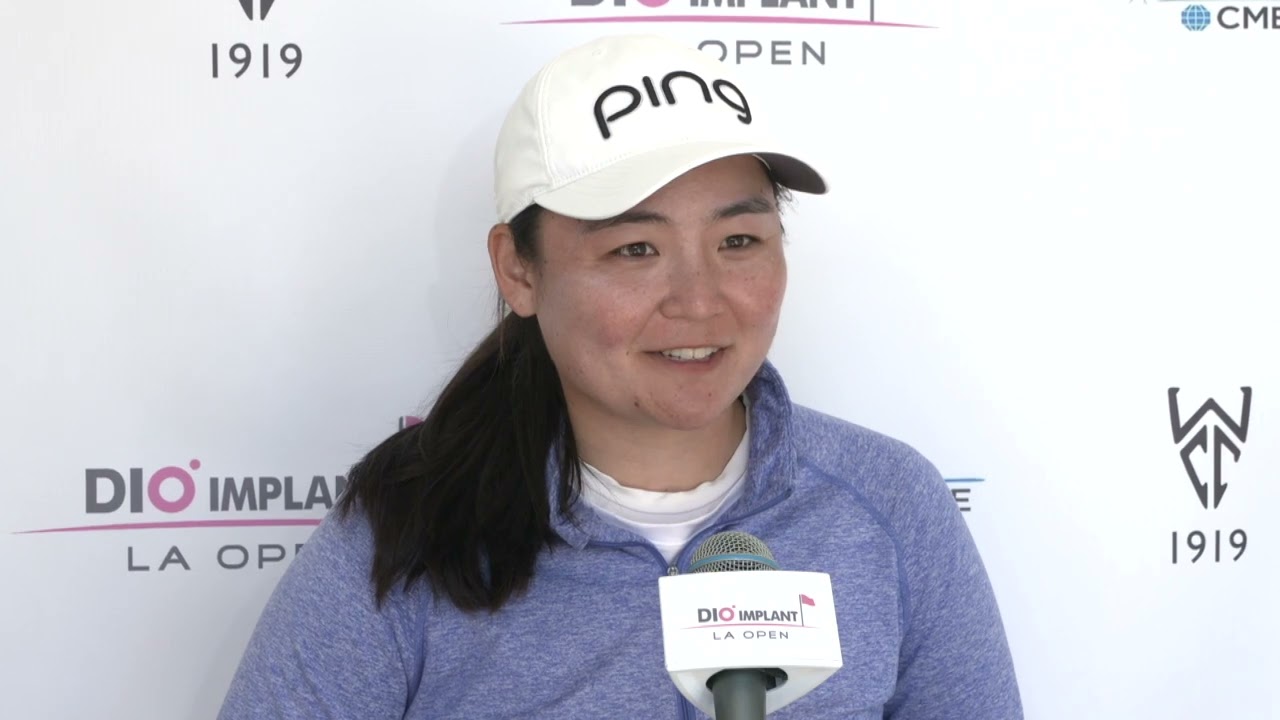 Allison Corpuz 2022 DIO Implants LA Open Thursday Interview LPGA Tour ...