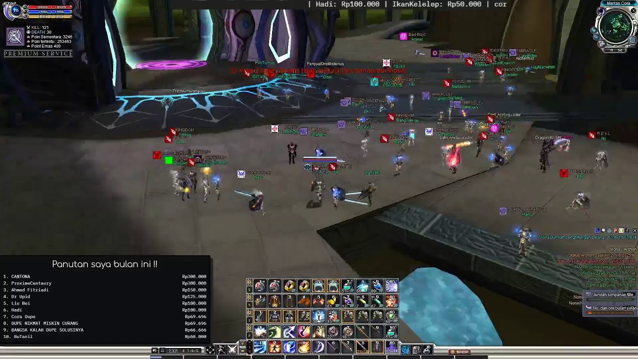 LIVE RF REMASTERED ONLINE !! GAMEPLAY MAGE SUPPORT X BK !! - YouTube