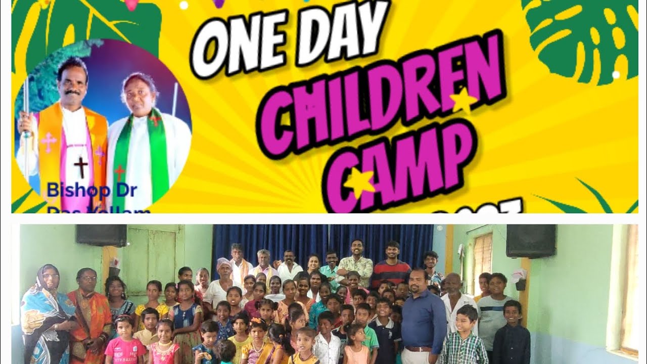 Bethel Immanuel Churche||One day children Camp||28-4-23 Kachapur||Ps ...