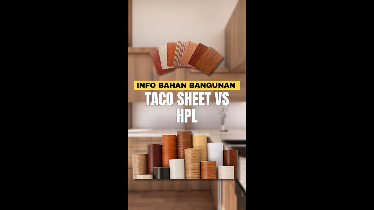 Taco sheet VS HPL, Bagus Mana? - YouTube