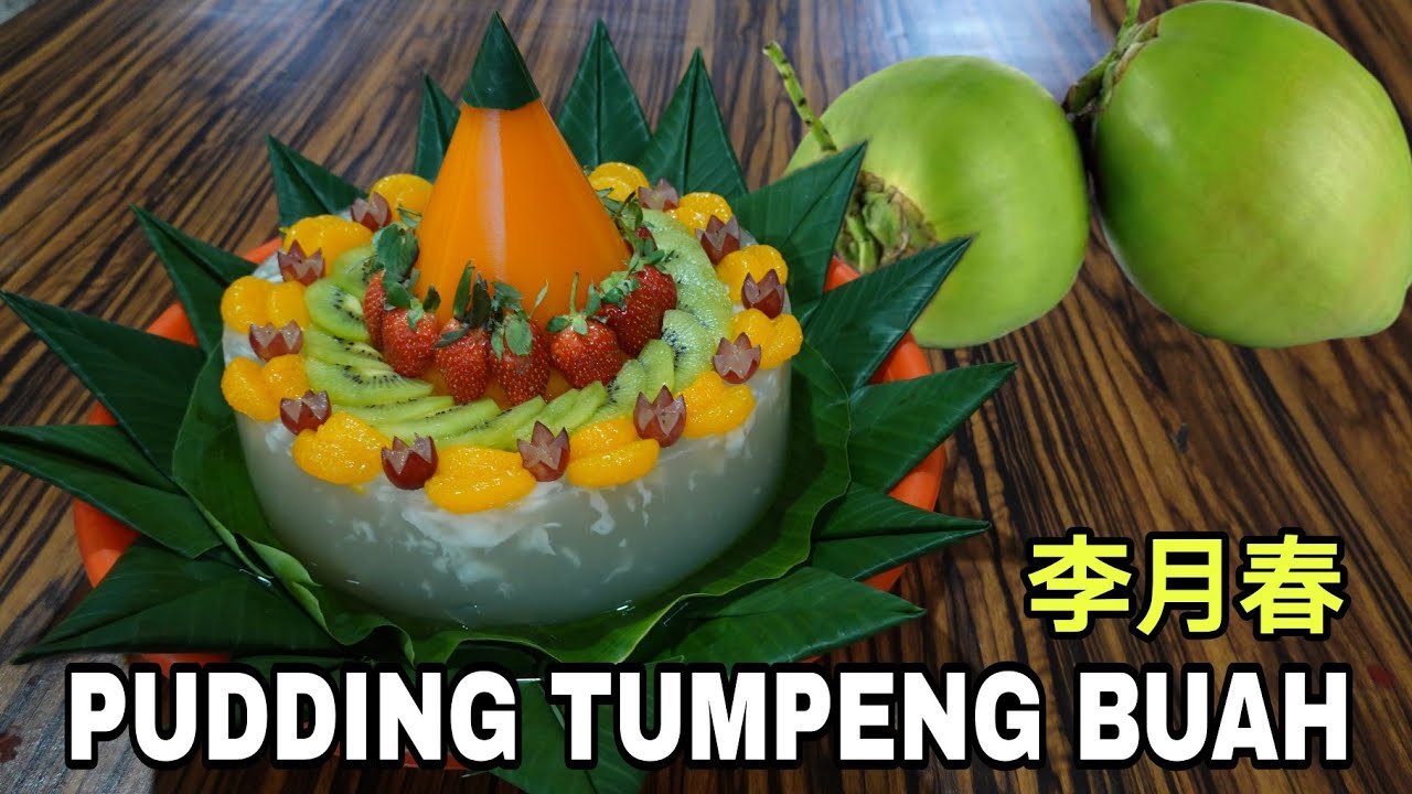 RESEP PUDDING TUMPENG BUAH - YouTube